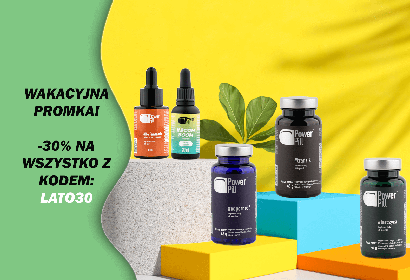 Power Pill - innowacyjne i w 100% wegańskie suplementy