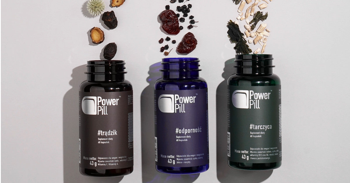 Power Pill - innowacyjne i w 100% wegańskie suplementy